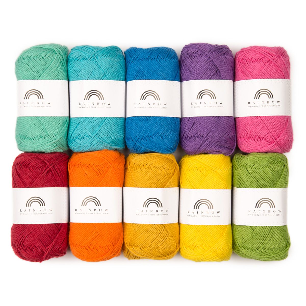 Rainbow Cotton 8/4 Color Pack 09 – Hobbii