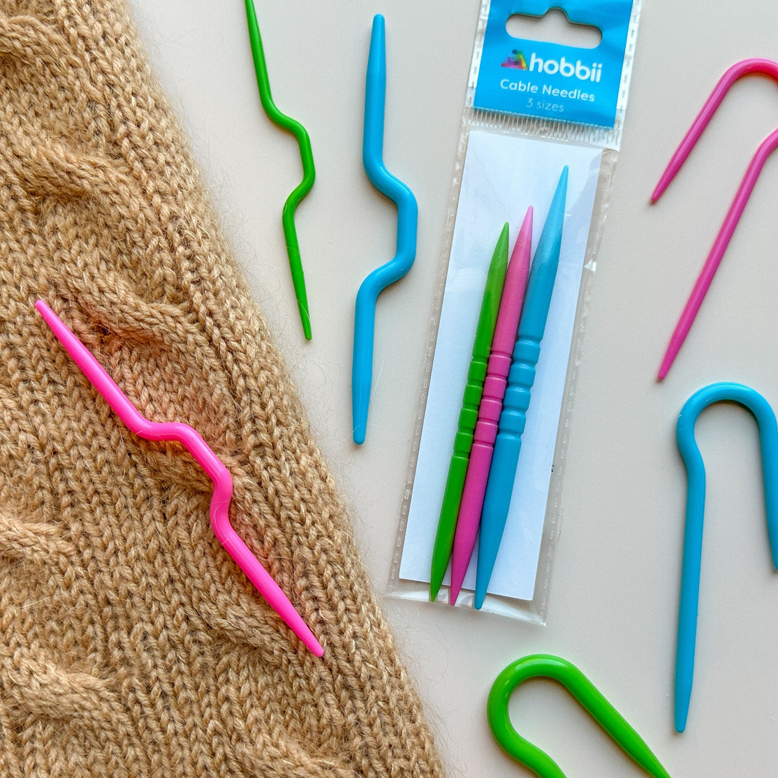 Cable Needles - Straight – Hobbii
