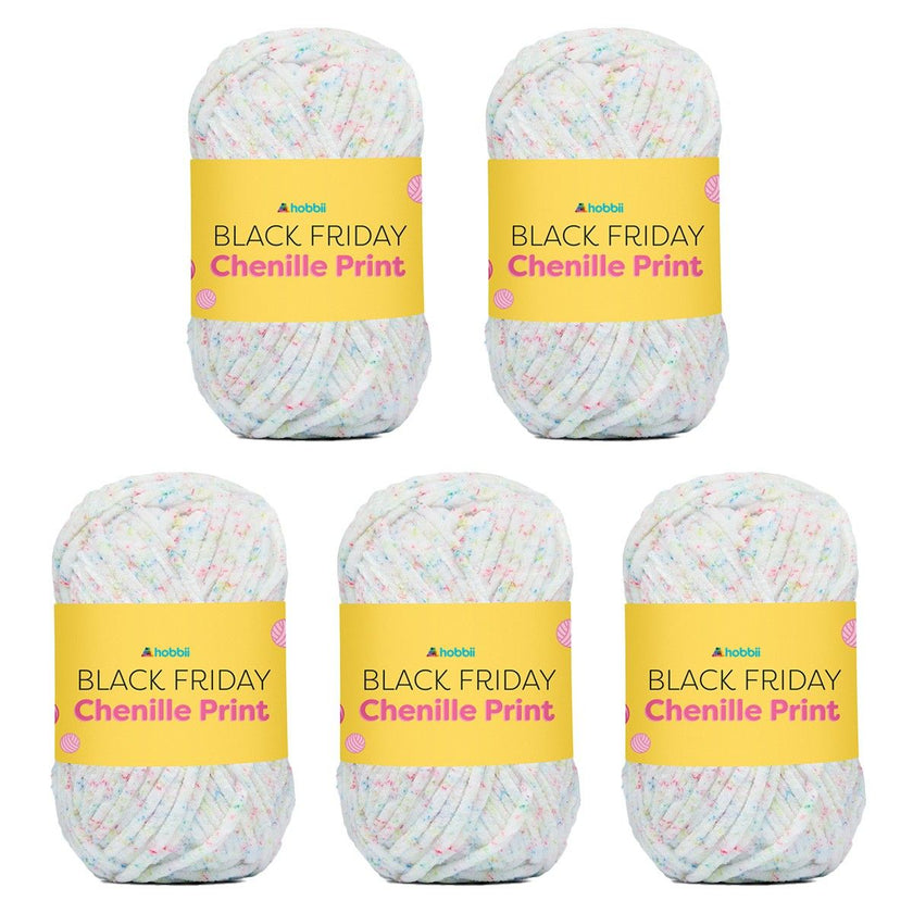 Black Friday Chenille Print Color Pack (Limited Edition) – Hobbii