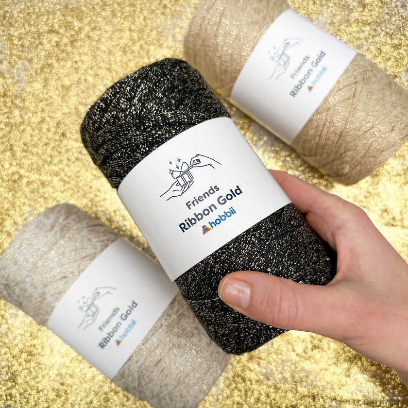 Friends Ribbon Gold – Hobbii