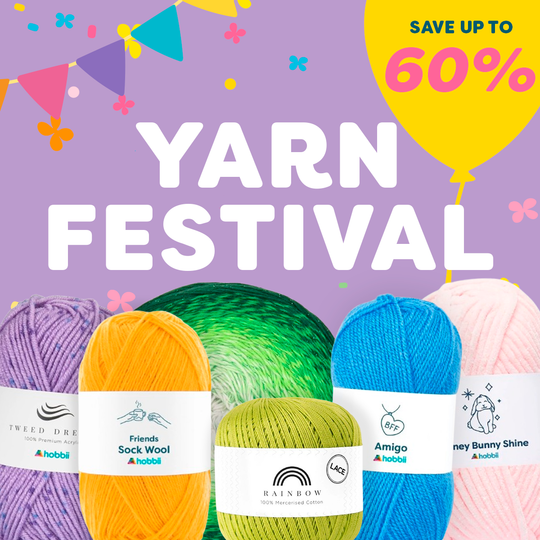Yarns and accessories from Hobbii - Delivered with love.