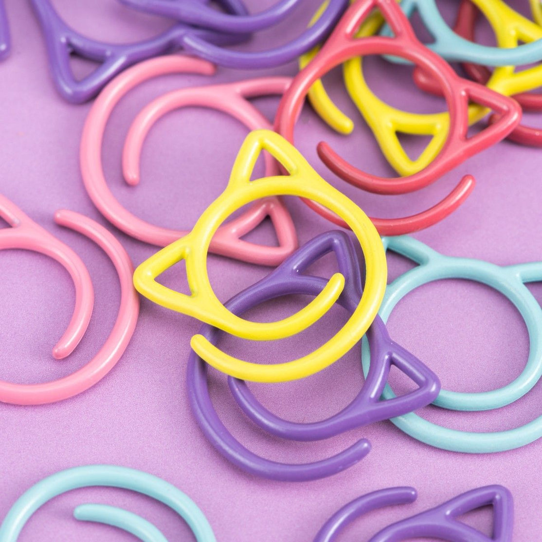 Metal Stitch Markers - Cat – Hobbii