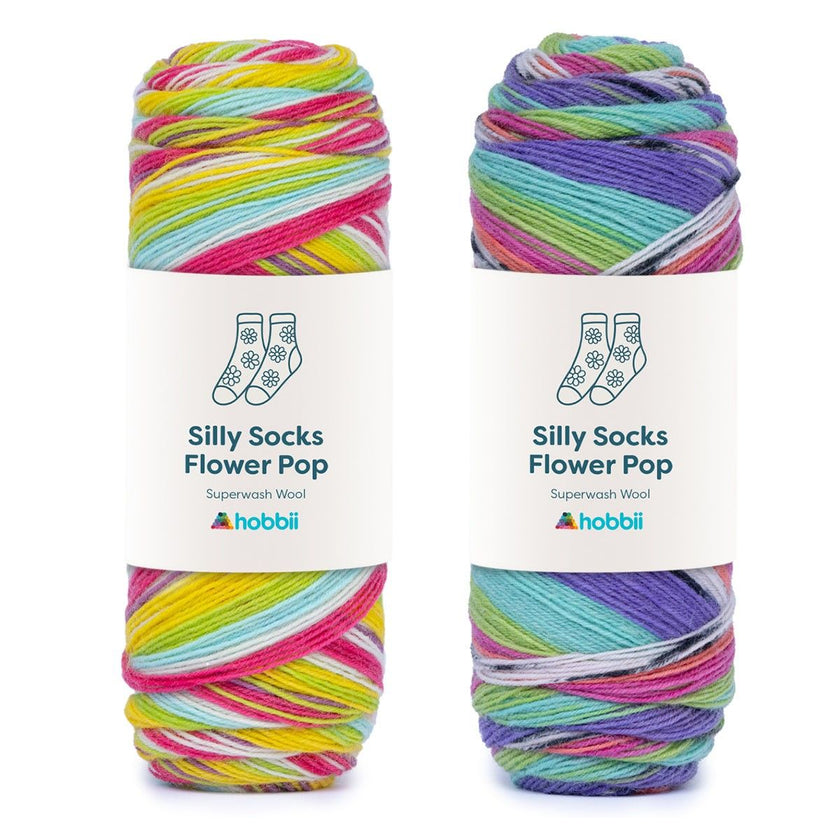 Silly Socks Flower Pop – Hobbii
