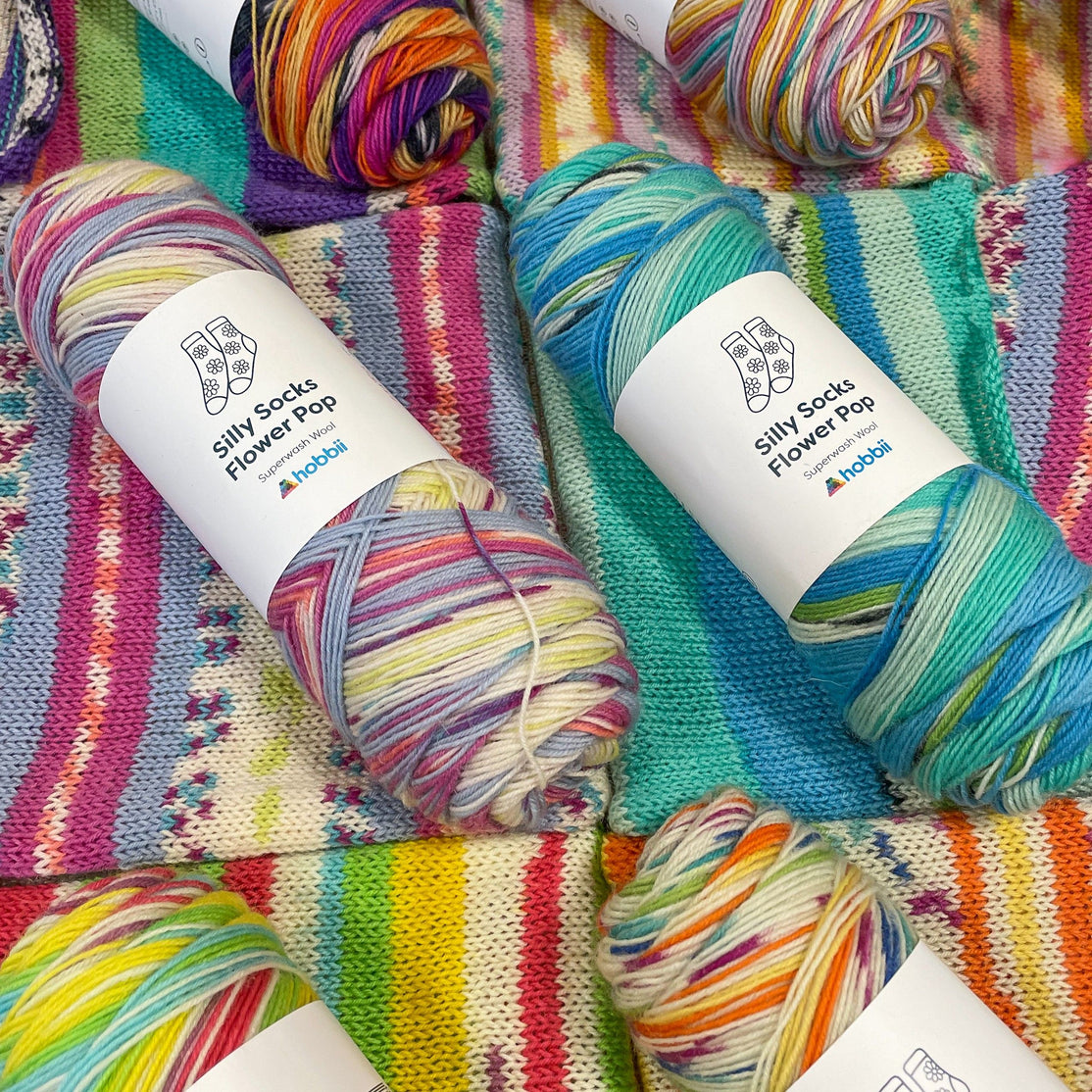 Silly Socks Flower Pop – Hobbii